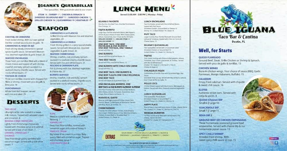 Blue Iguana Taco Bar & Cantina - Mexican restaurant in Destin, FL